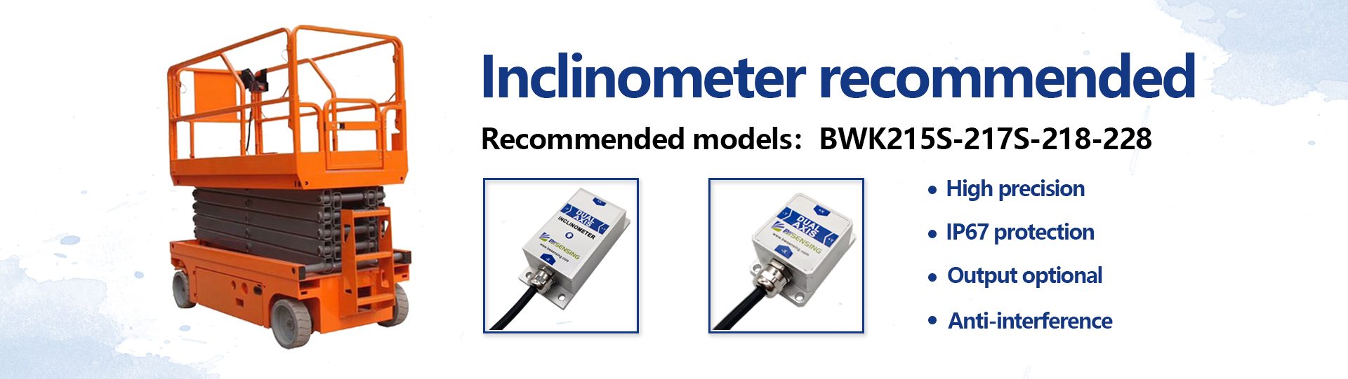 Tilt Sensors Bwsensing Triaxial Accelerometer triaxial Magnetometer ...